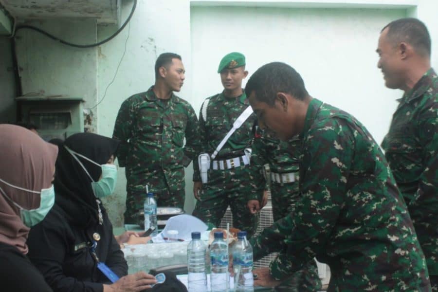 DITBEKANG AD Laksanakan Sosialisasi dan Tes Urine Personel