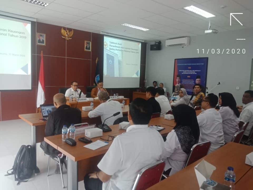 Entry Meeting Pemeriksaan BPK-RI pada BNNP DKI Beserta Jajarannya