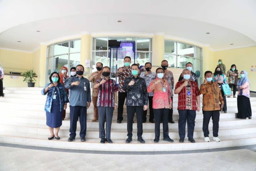 Mensos Bersama Kepala BNN Tinjau Fasilitas Balai Besar Rehab BNN Lido