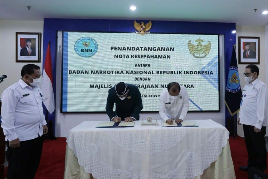 BNN Gandeng Majelis Adat Kerajaan Nusantara Membumikan P4GN di Seluruh ...