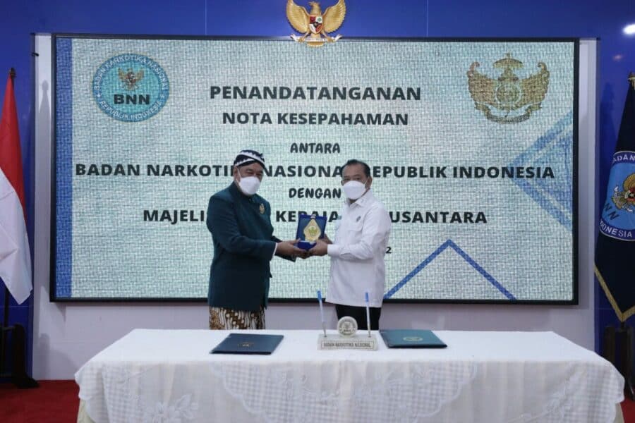 BNN Gandeng Majelis Adat Kerajaan Nusantara Membumikan P4GN di Seluruh ...
