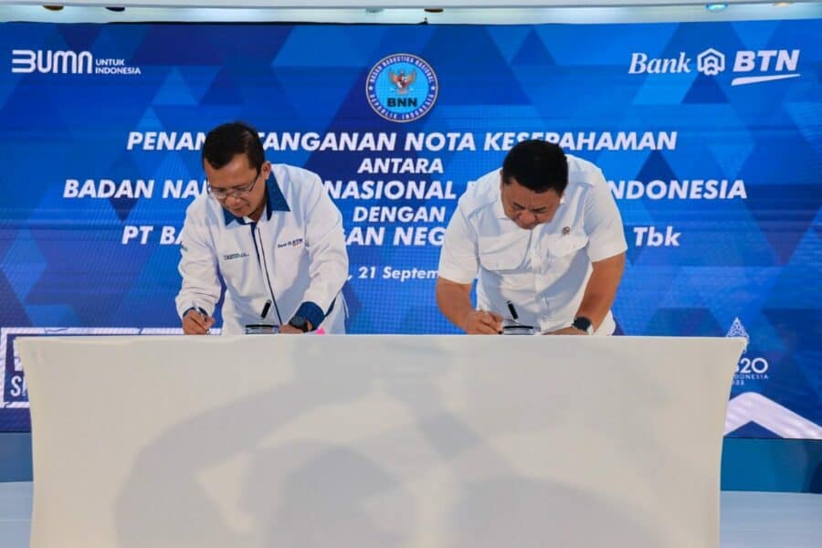 BNN RI-PT BTN Kerja Sama Selamatkan Generasi Bangsa Dari Ancaman Narkoba