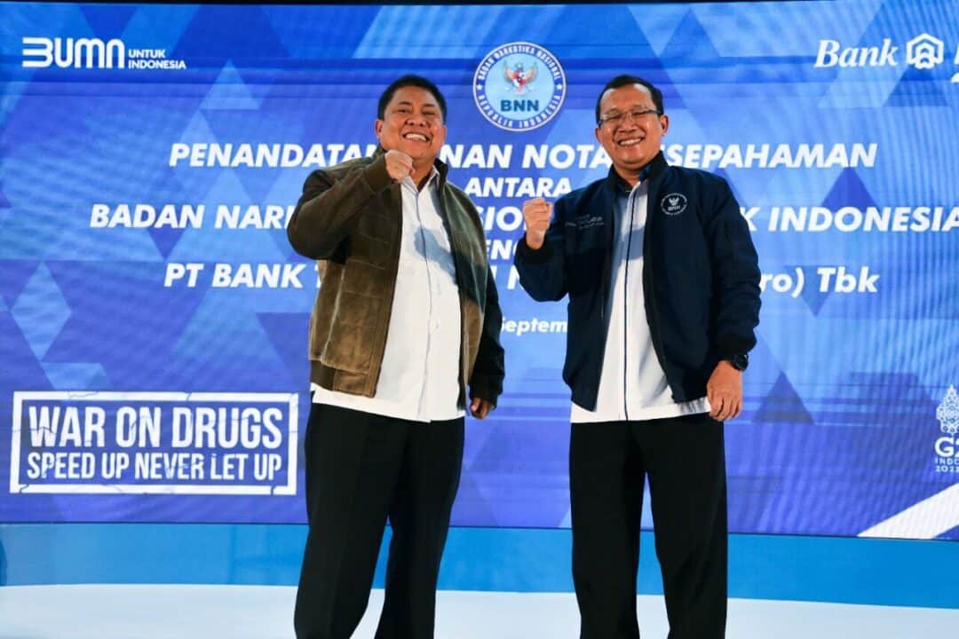 BNN RI-PT BTN Kerja Sama Selamatkan Generasi Bangsa Dari Ancaman Narkoba