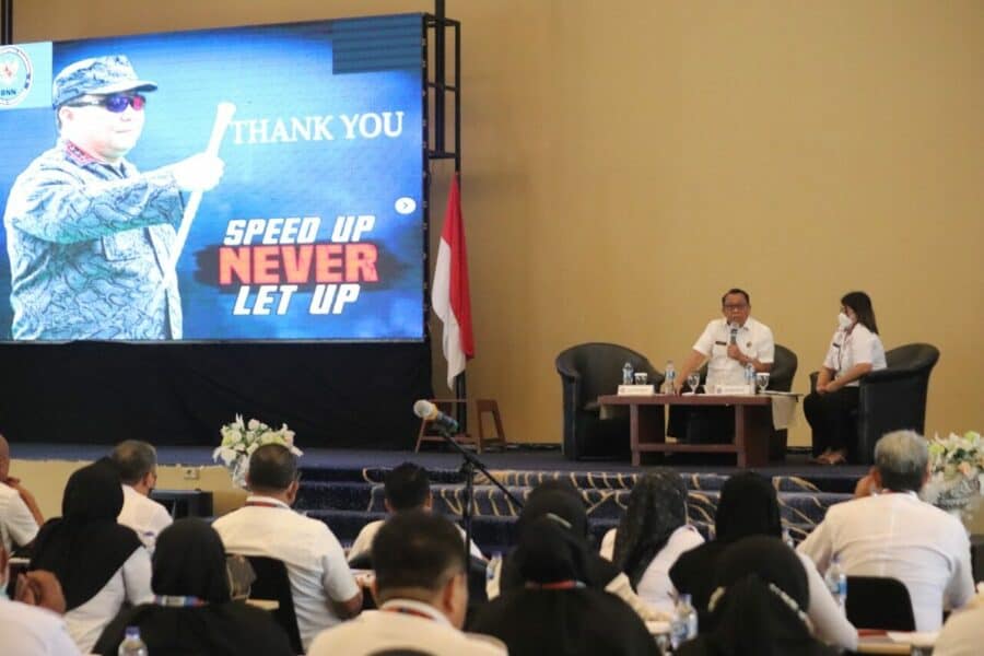 BNN RI Berikan Sosialisasi Tentang Juknis KOTAN Bagi Pemangku Kepentingan