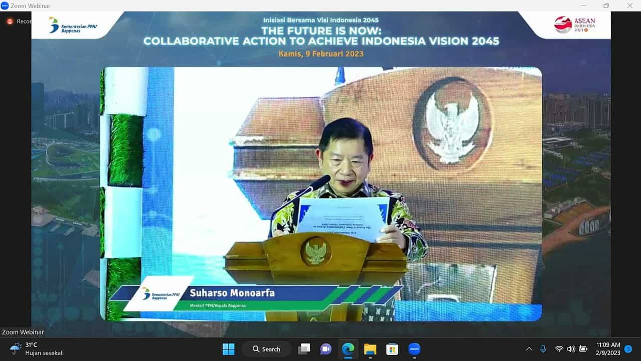 Undangan Acara Visi Indonesia 2045 dengan tema “The Future is Now ...