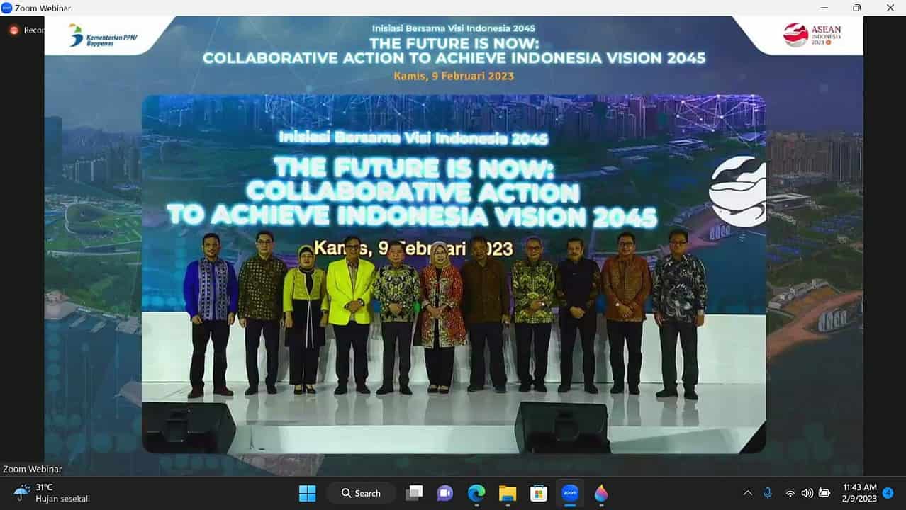 Undangan Acara Visi Indonesia 2045 dengan tema “The Future is Now ...