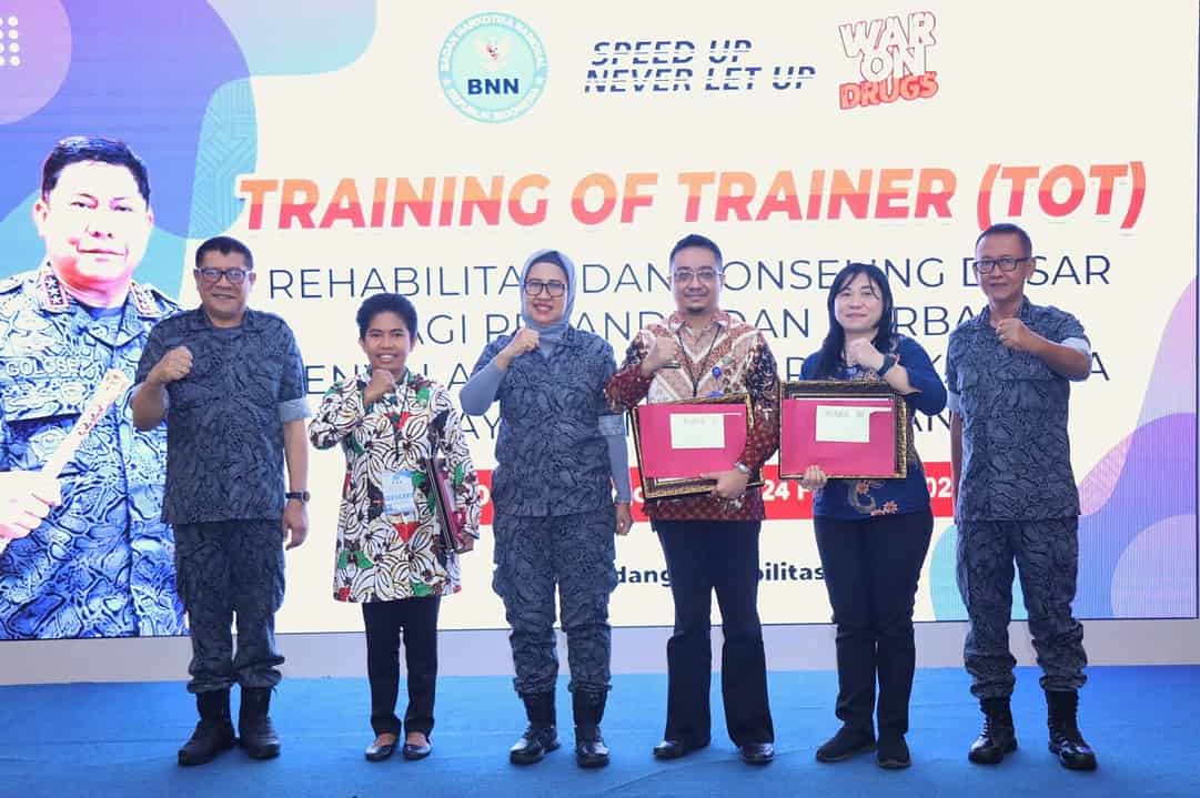 Tutup ToT, Deputi Rehabilitasi BNN RI Minta Peserta Laksanakan Action Plan
