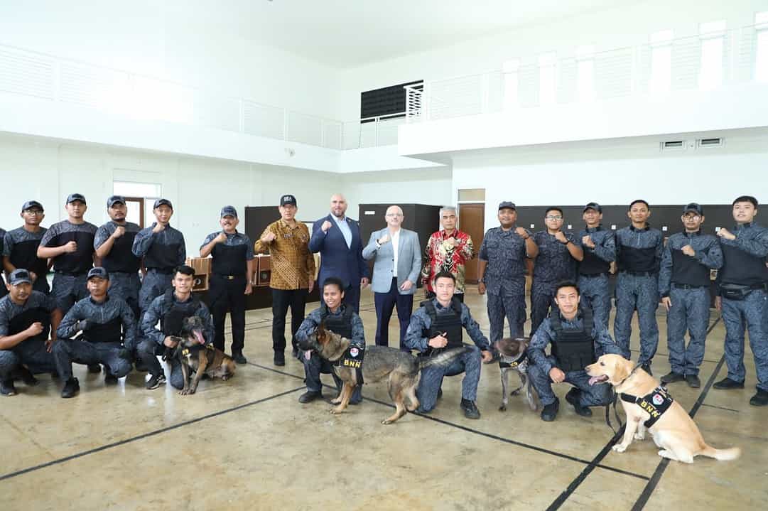 BNN RI Sambut Kunjungan Kerja Dea Di Balai Besar Rehabilitasi BNN LIDO