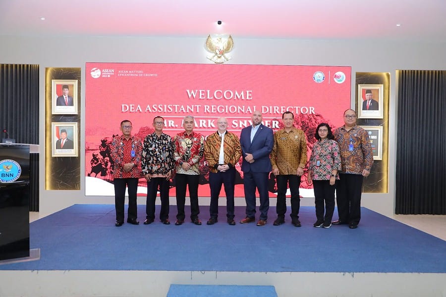 BNN RI Sambut Kunjungan Kerja Dea Di Balai Besar Rehabilitasi BNN LIDO