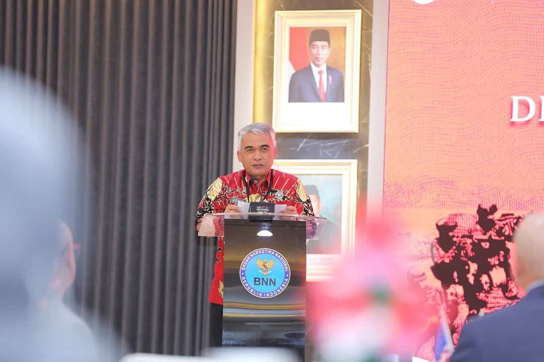 BNN RI Sambut Kunjungan Kerja Dea Di Balai Besar Rehabilitasi BNN LIDO