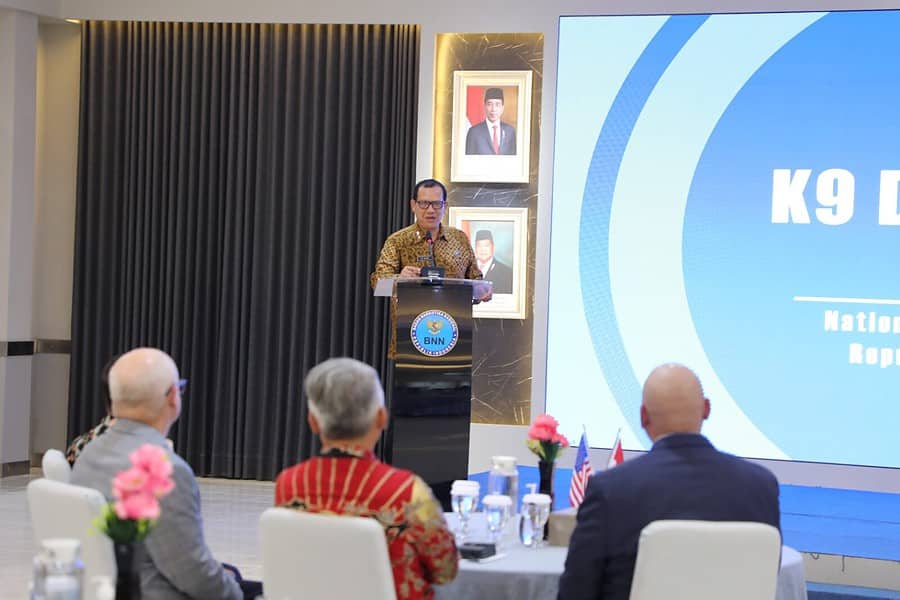 BNN RI Sambut Kunjungan Kerja Dea Di Balai Besar Rehabilitasi BNN LIDO