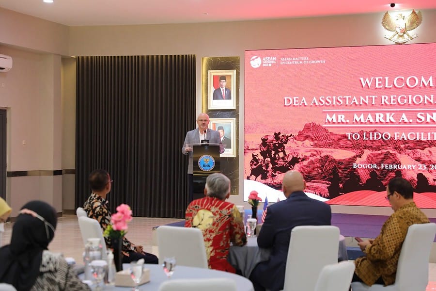 BNN RI Sambut Kunjungan Kerja Dea Di Balai Besar Rehabilitasi BNN LIDO