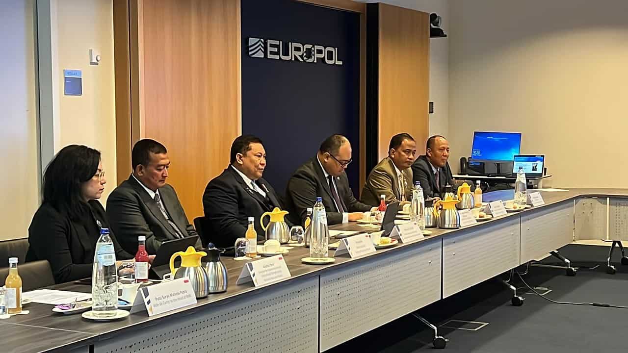 Kunjungan Delegasi Indonesia ke Markas Besar Europol di The Hague