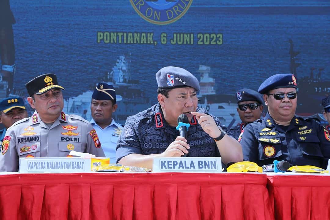 Ops Laut Purnama Resmi Ditutup, BNN RI Sita 130 Kg Sabu Dan Selamatkan Lebih Dari 261 Ribu Jiwa
