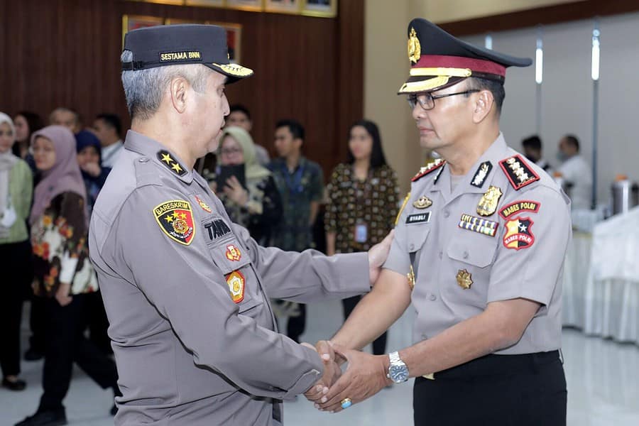 Sestama BNN RI Pimpin Korps Raport Kenaikan Pangkat Anggota Polri