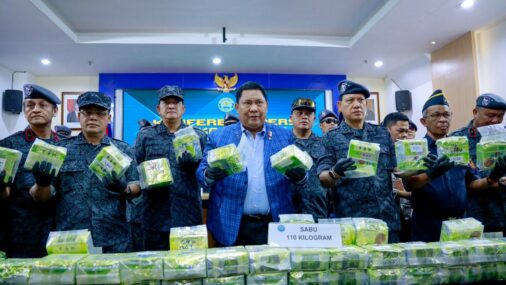 BNN Ungkap Dua Kasus Narkotika Dan Amankan 110 Kg Sabu