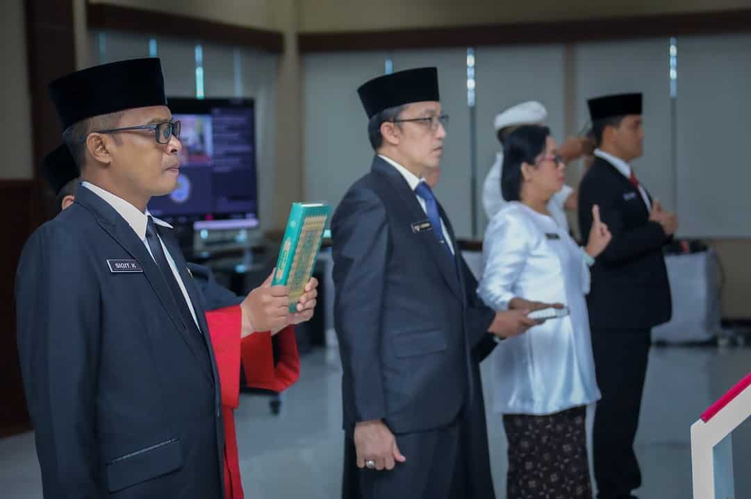 BNN RI Gelar Upacara Pelantikan Jabatan Administrator dan Pengawas