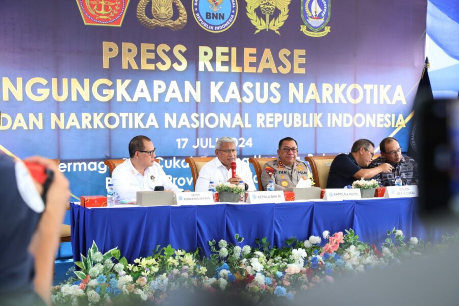 Aksi Kolaborasi Gagalkan Penyelundupan 106 Kg Sabu Dari Malaysia Menuju Australia